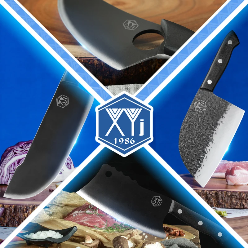 XYJ 31pcs Portable Stainless Steel Chef Knife Roll Set Kitchen Knives