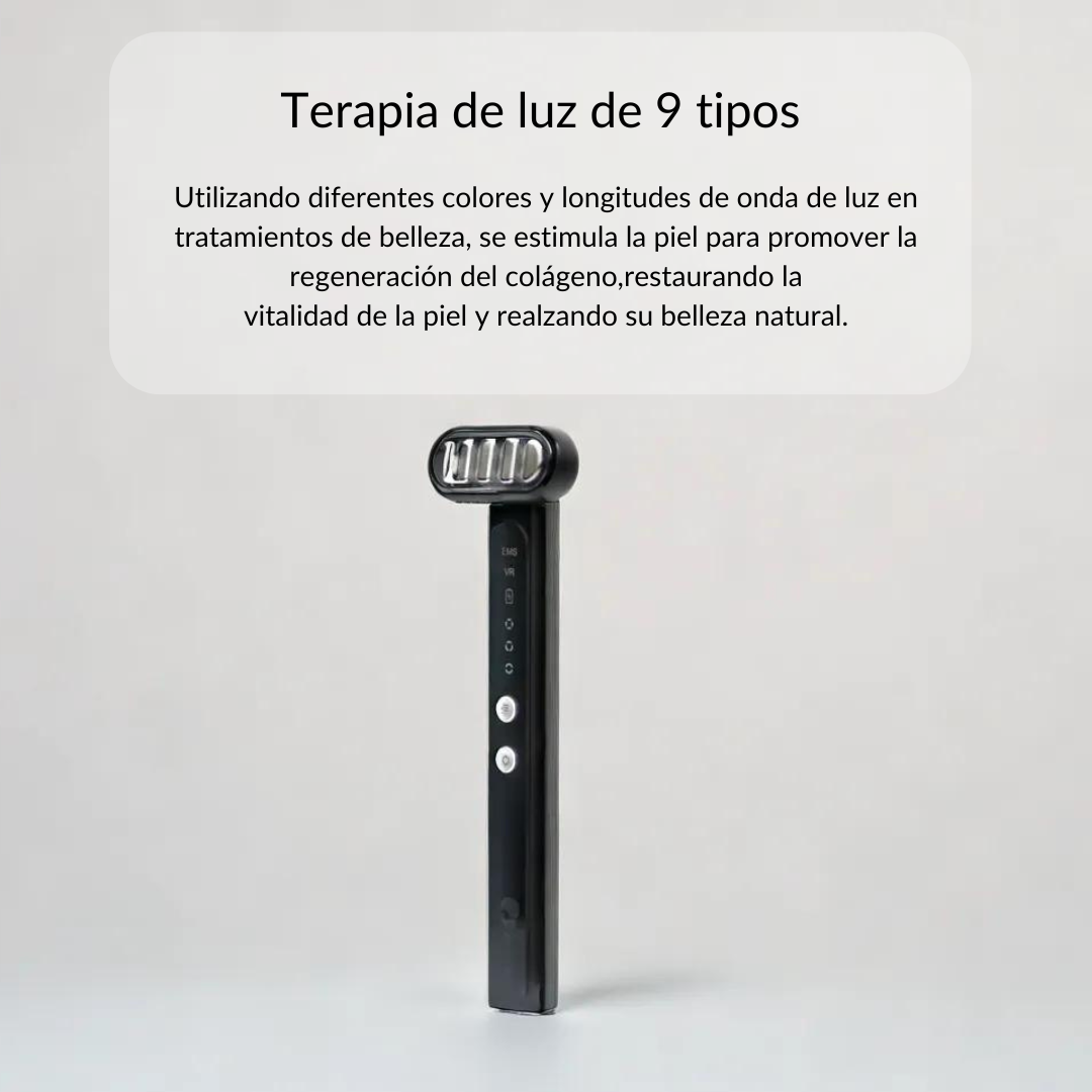 FENUS EMS 4 en 1 Varita de belleza con terapia de luz.