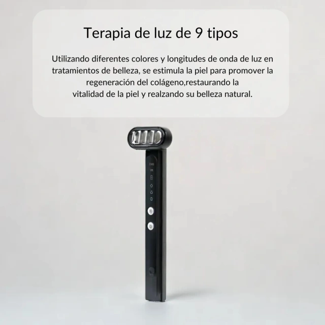 FENUS EMS 4 en 1 Varita de belleza con terapia de luz.