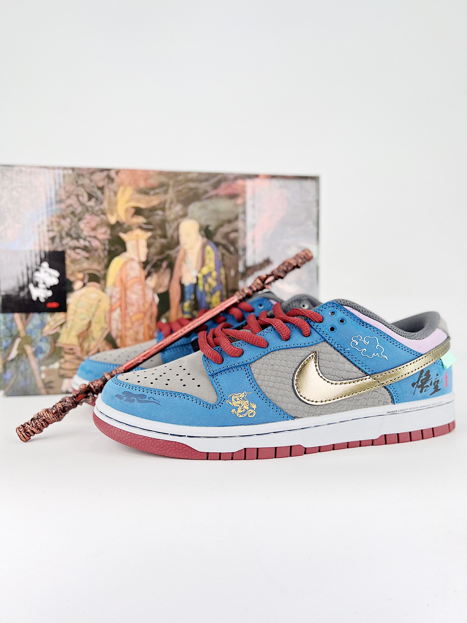 36-45 NIKE DUNK SB LOW Black Myth WuKong only accessory 1:1 official ...