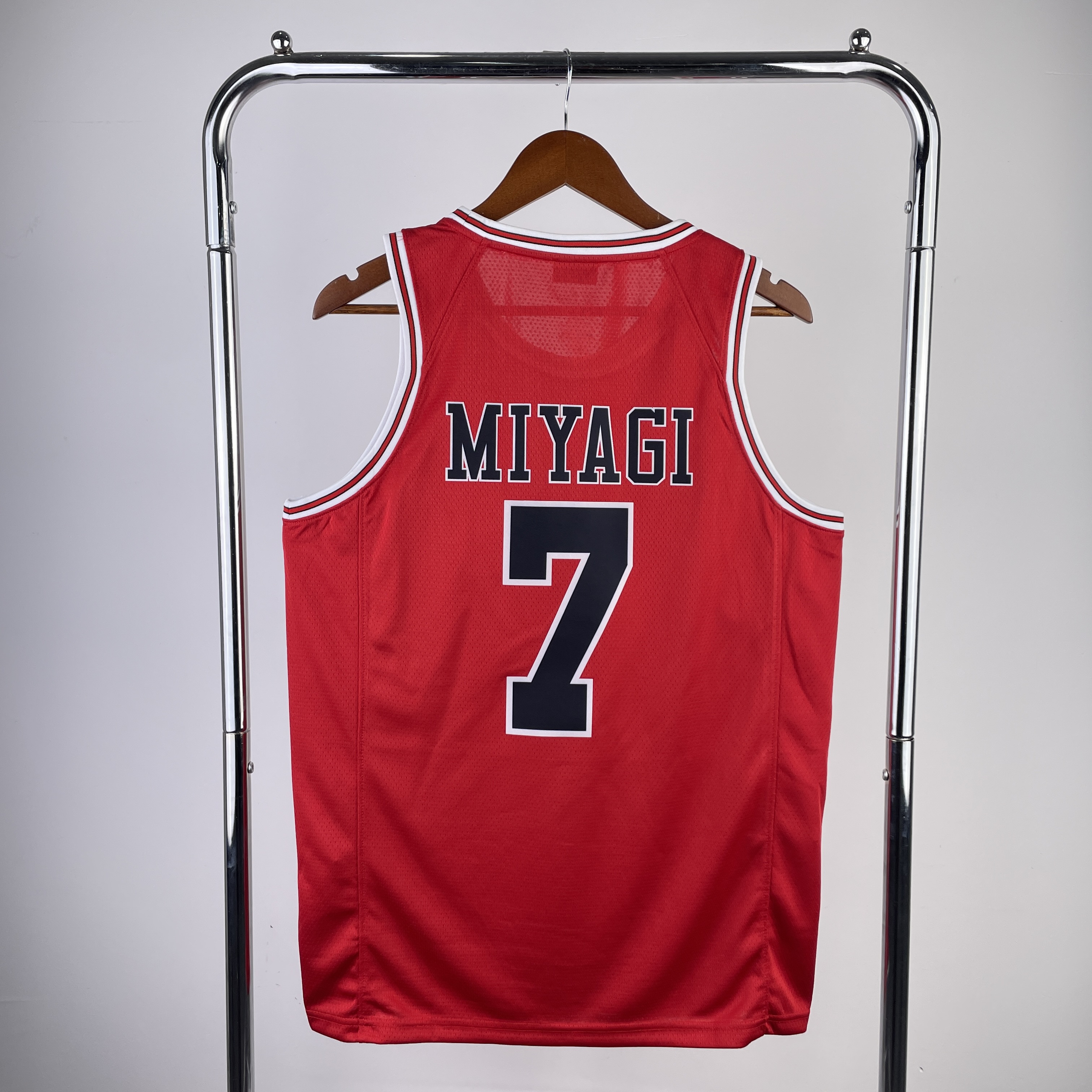 NBA Dunk master: Red No. 7 Miyagi Ryoda NBA