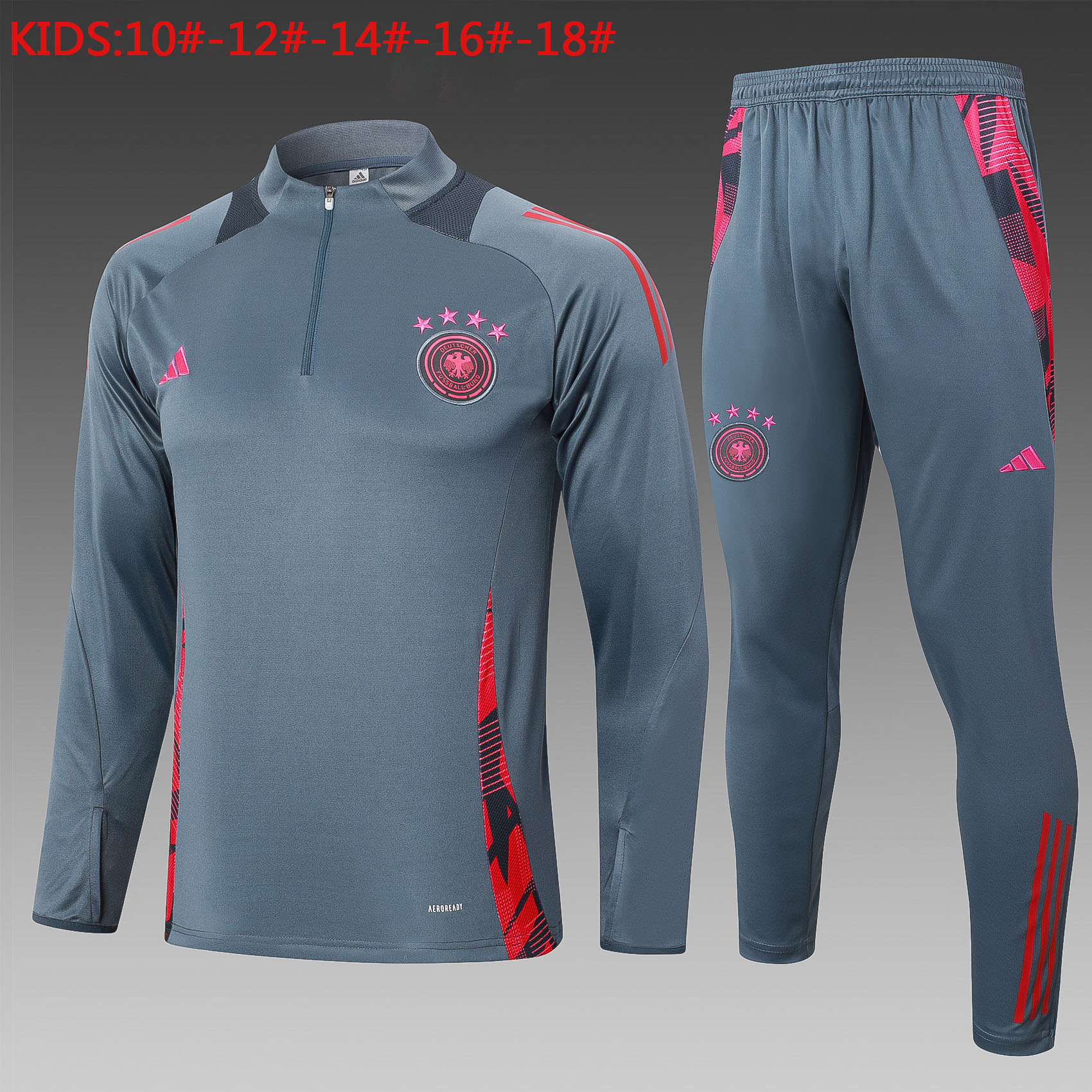 Size 10-18 kids jackets 24 25 Germany Training jacket Child Football ...