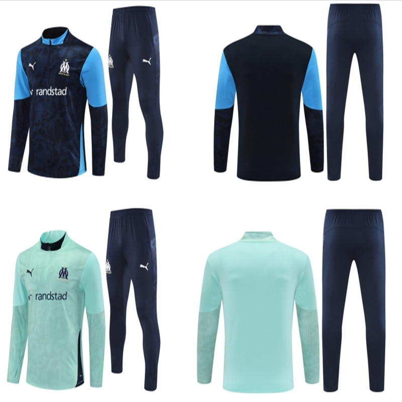 adult and kids jackets 25 26 Marseille Training jacket Men's Football ...