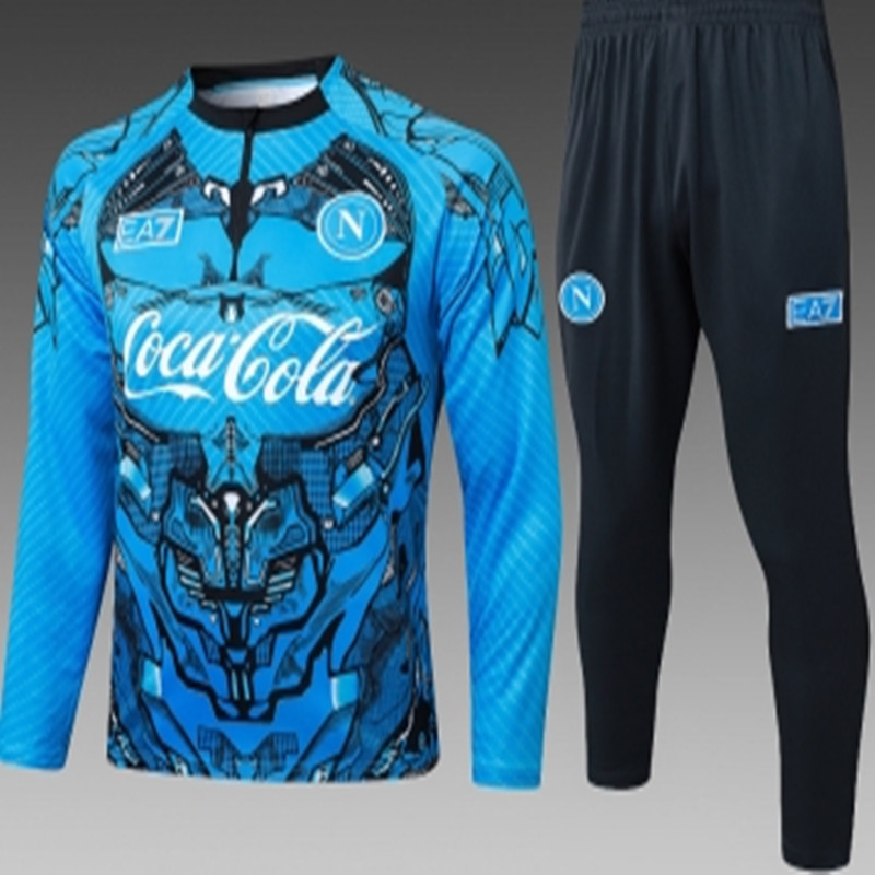 kids Training suit jackets 25 26 Naples Training jacket Men's Football ...