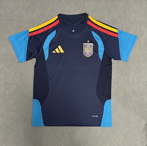 Fan edition size S-4XL 2026 2027 Spanish training uniform - navy blue ...