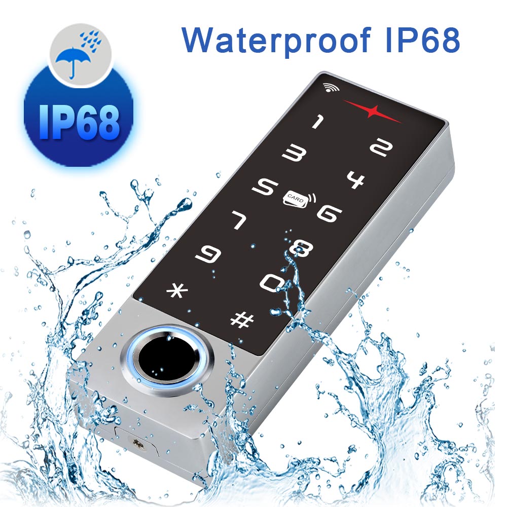 TM-TF3 TUYA IP68 waterproof metal fingerprint access control