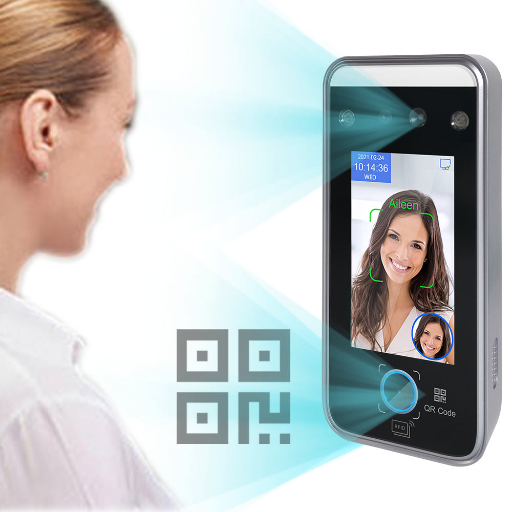 TM-AI06QR Dynamic Face&QR Code Recognition Terminal