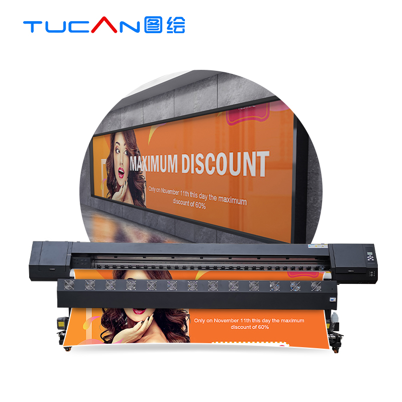 Large format plotter printing machine eco solvent inkjet Printer ...