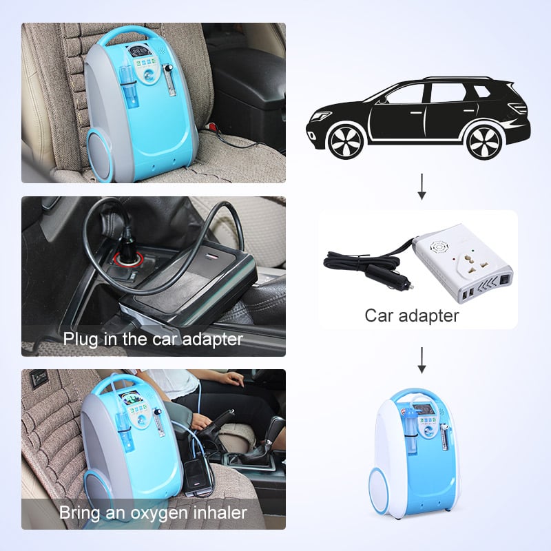 Wholesale Cheap Car Use portable Medical Oxygen Concentrator
