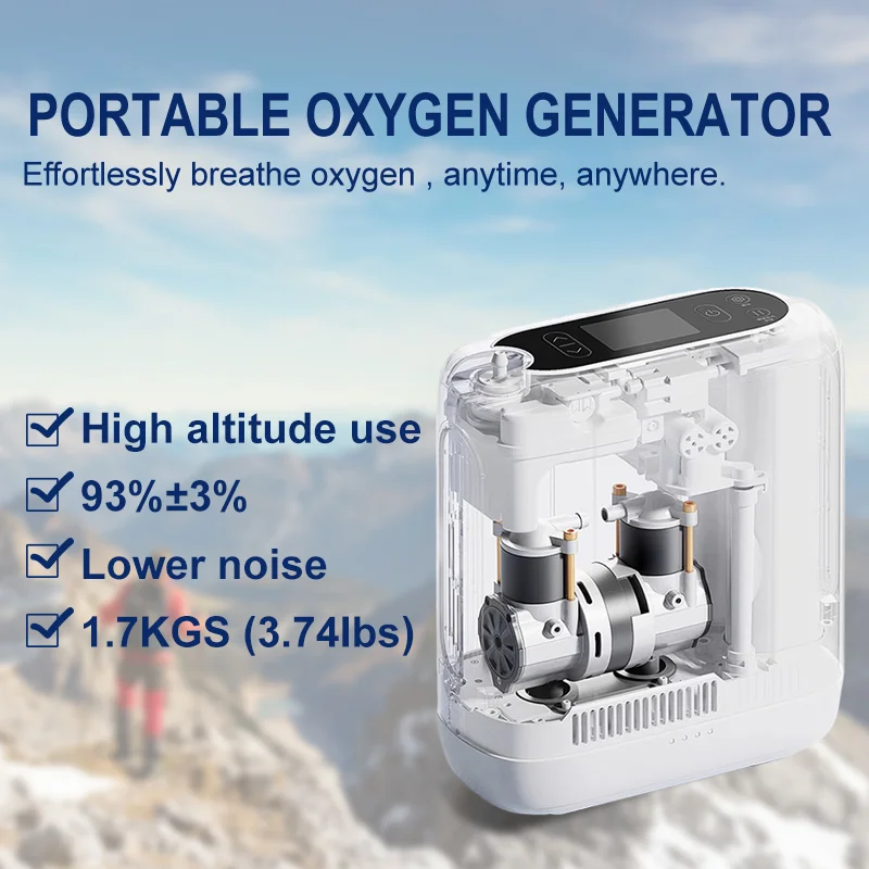 2024 New Pulse Oxygen Concentrator OLV-POC4 Oxygen Systems Use on ...