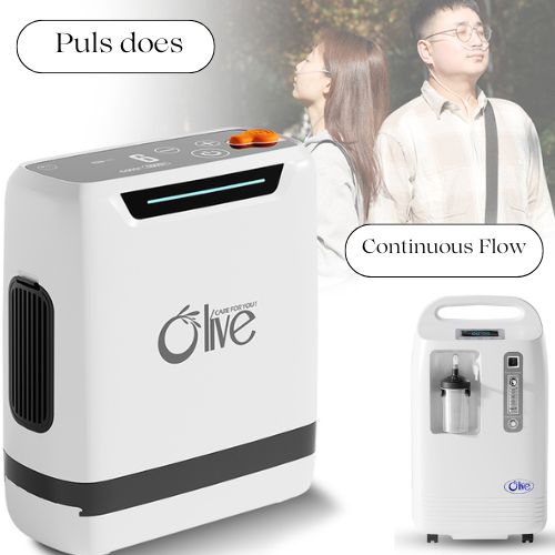 Oxygen concentrator: Pulse Dose vs. Continuous Flow