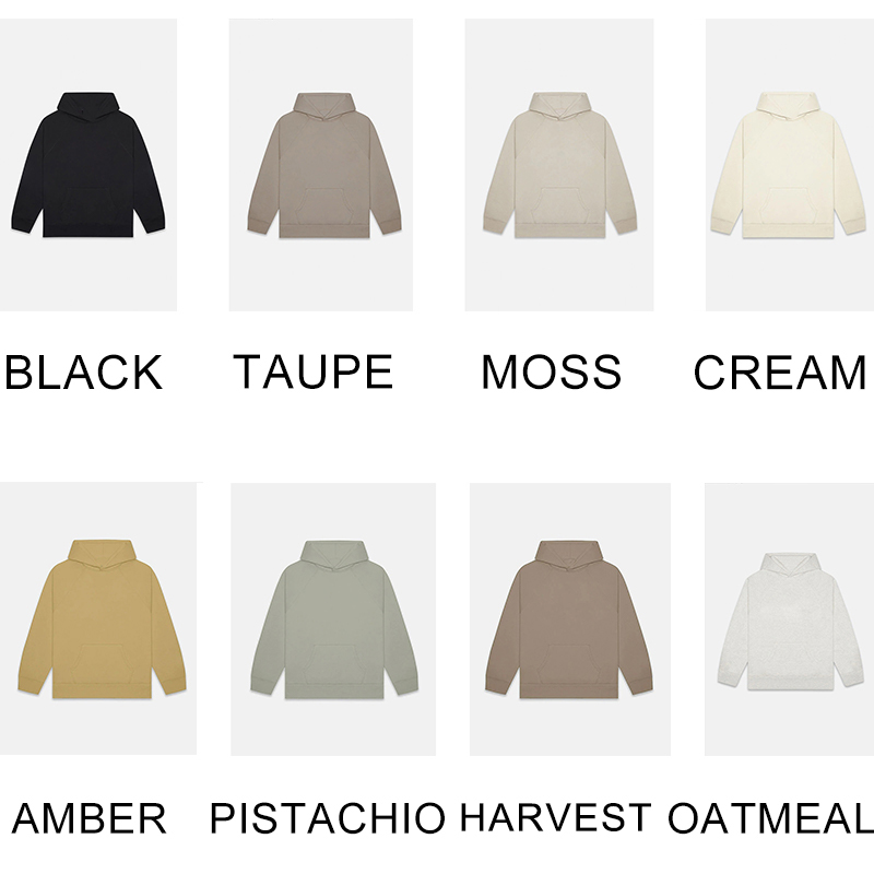 Essentials SS21 Hoodie‑Union Collab‑380GSM Cotton Pullover