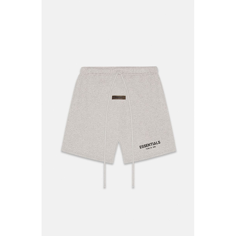 Essentials Shorts Black - Velvety Fear of God Essentials Shorts for Men ...