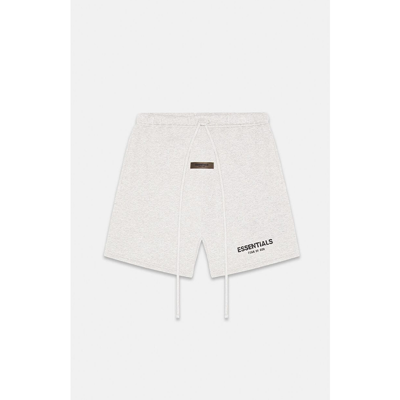 Essentials Shorts Black - Velvety Fear of God Essentials Shorts for Men ...