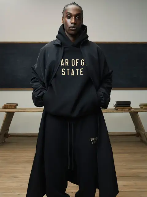 FW24 Essentials State Hoodie – Heavyweight Fleece, Oversized Fit ...