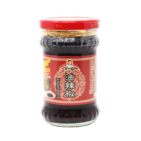 老干妈牛肉末豆豉油辣椒210g