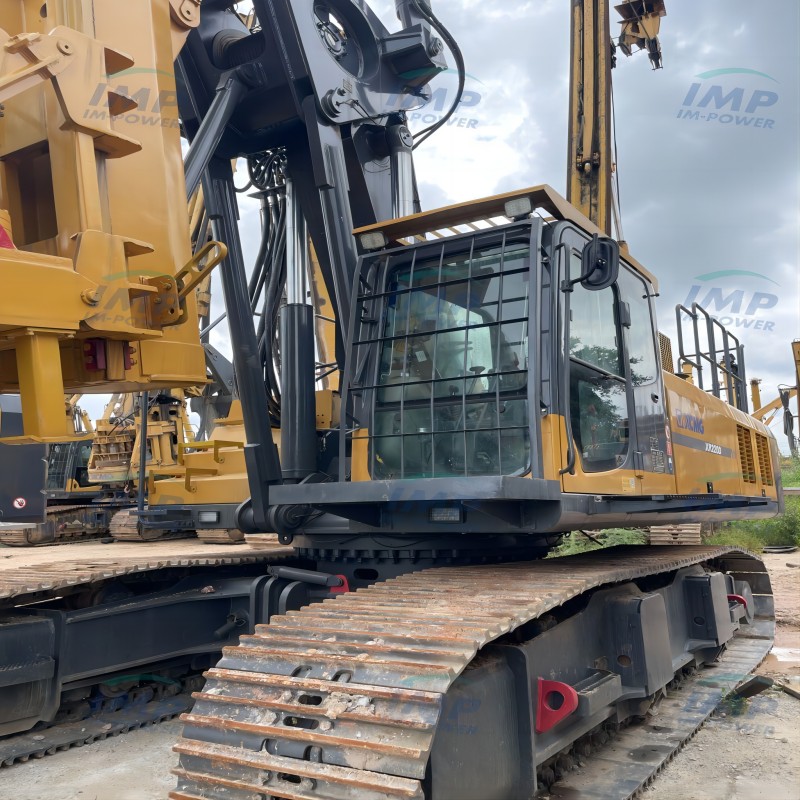 Used Rotary Drilling Rig XCMG 76000.000kg XR220D, Second Hand Rotary ...