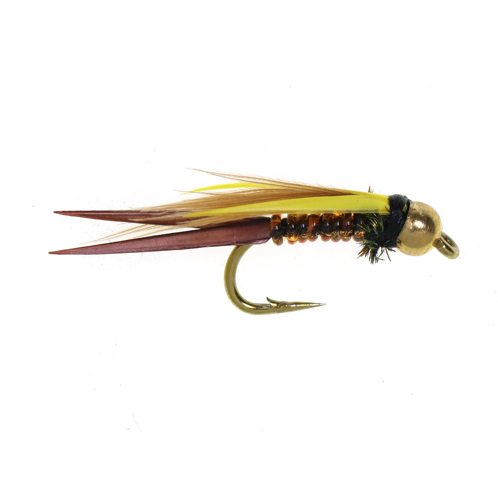 #14 Brass Bead Head Prince Nymph Stonefly Nymph