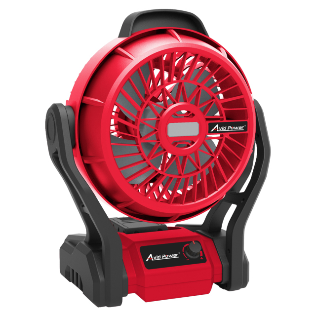 Avid Power 20V Cordless Jobsite Fan 200MM Portable Battery Powered Fan