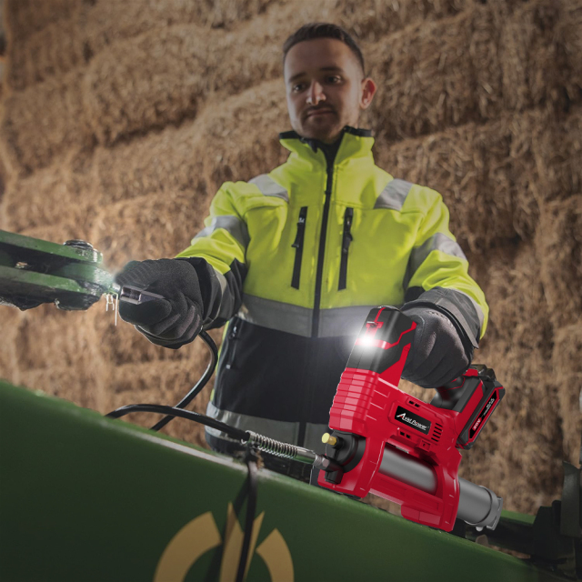 Avid Power 20V Brushless Grease Gun 14.5OZ Cordless Battery Operated