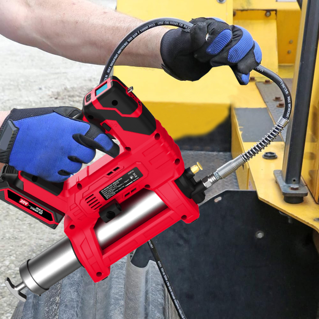 Avid Power 20V Brushless Grease Gun 14.5OZ Cordless Battery Operated