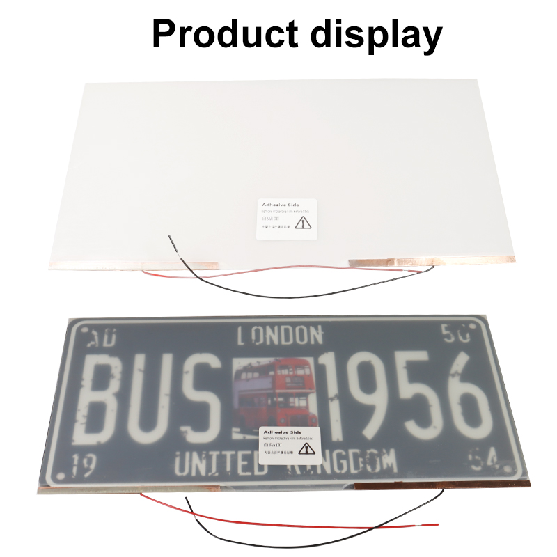 Electronic Car Plate Hider Vanish Film Number Plate Car Fog