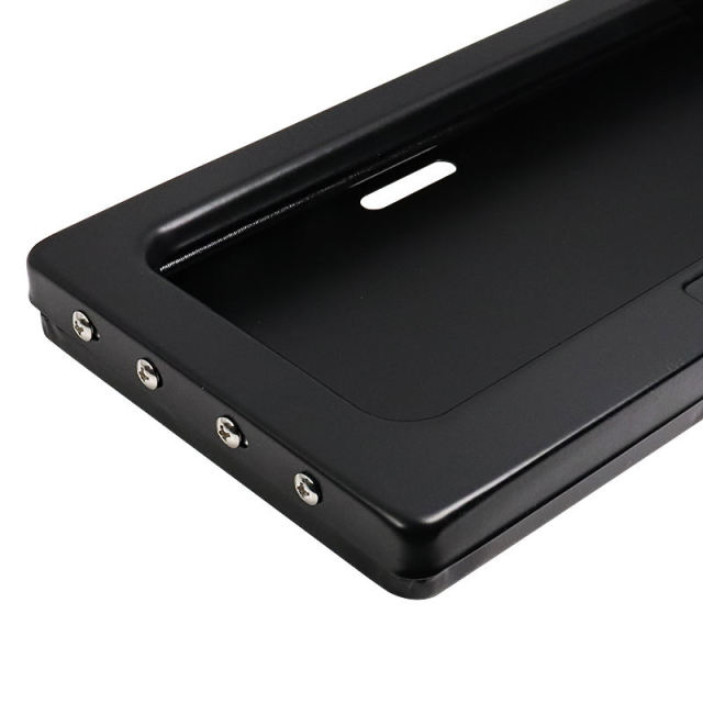 2Pcs Au Nz Electric Retractable Curtain License Plate Frame