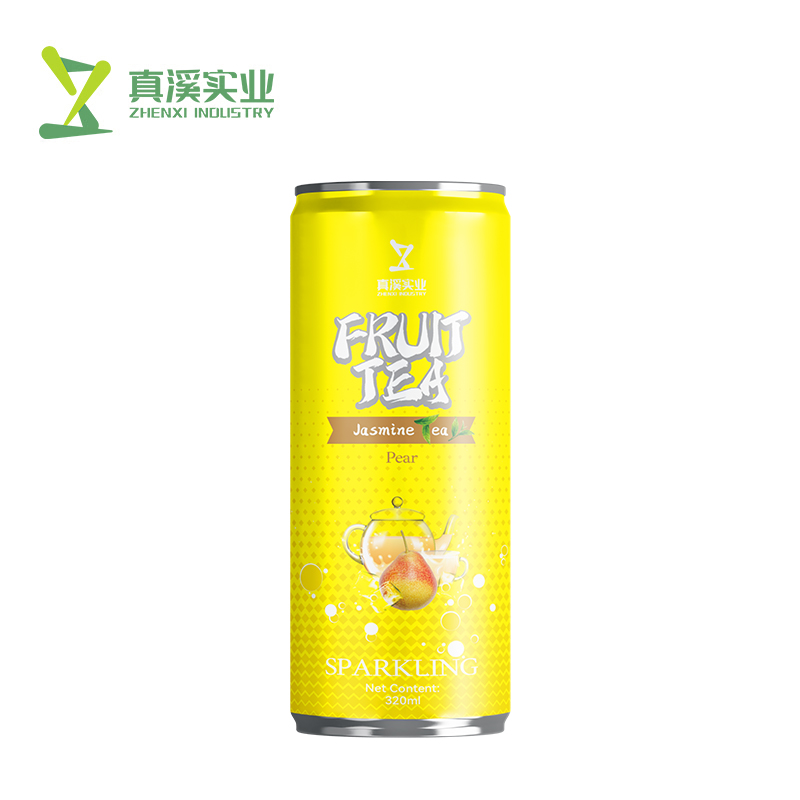 ZhenXi 320ml Premium Pear And Jasmine Flavor Canned Fruit Tea