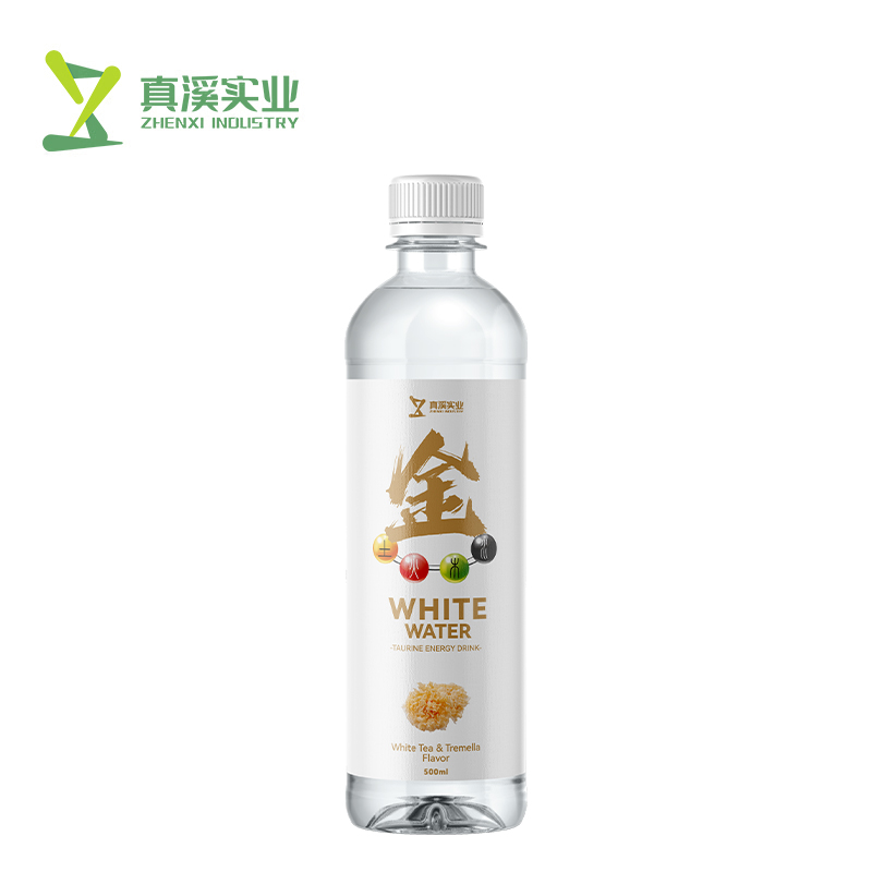 ZhenXi White Tea Tremella Flavor Taurine Energy Drink | Bottle, 500Ml