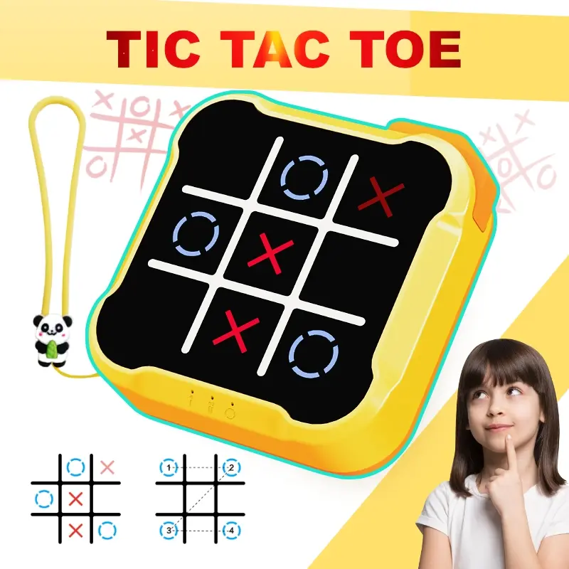 Portable Electronic Tic-Tac-Toe Board