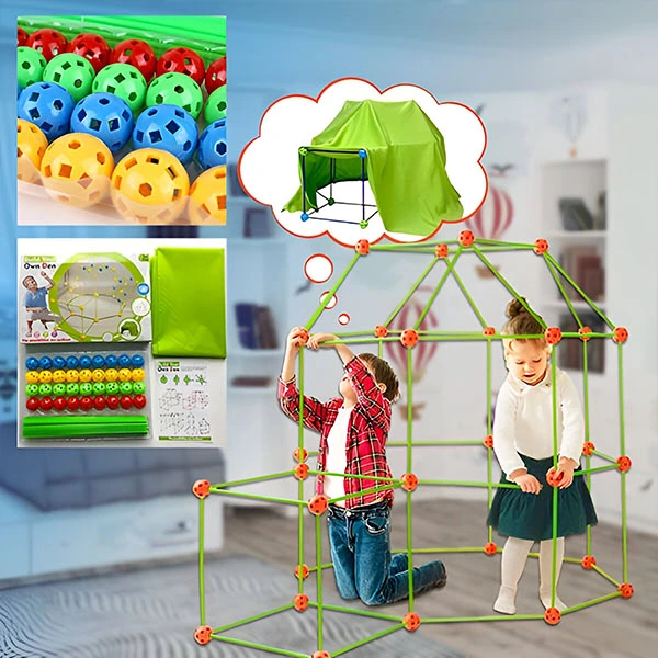 3D MAGIC FORT BUILDING KIT | FORTKID