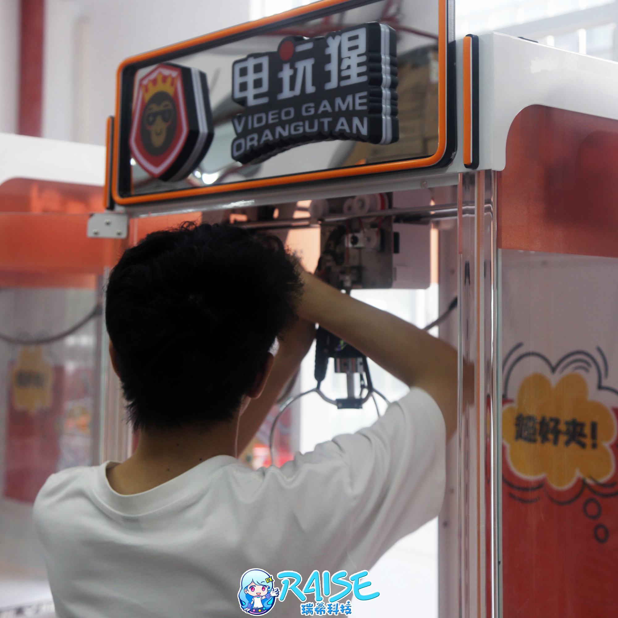 Custom Claw Machine Coin Operated Arcade Game Machine Snack Carnival ...
