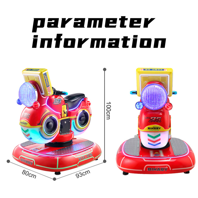 Kids Arcade Simulation Single Motorcycle Racing Game Machine Coin ...