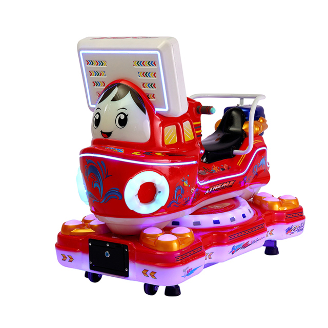 Kiddie Ride Video Swing Car Game Machine Coin Operated Kids Arcade ...