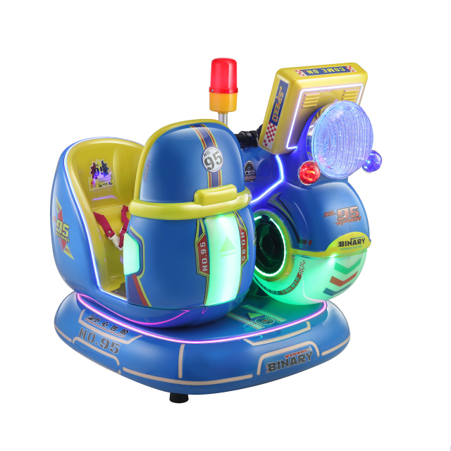 Double Seats Kids Arcade Simulation Motorcycle Racing Game Machine Coin ...