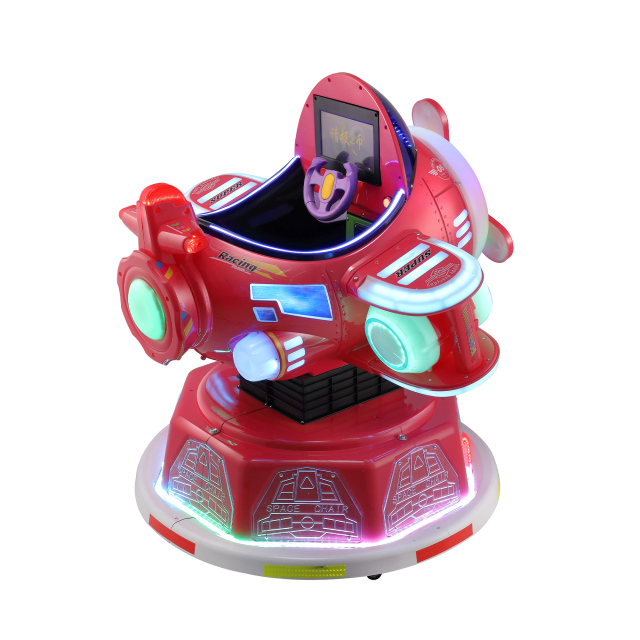 Commercial Kiddie Ride Swing Plane Video Game Machine Coin Operated ...