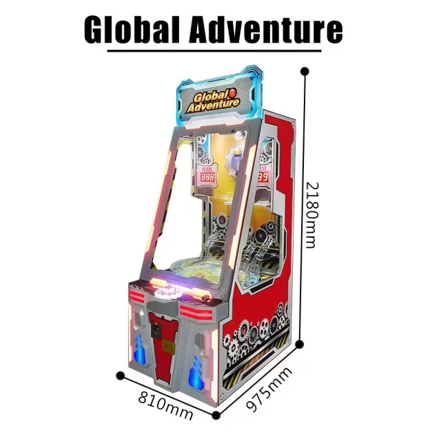 Ticket Redemption Machine Global Adventure Arcade Machine