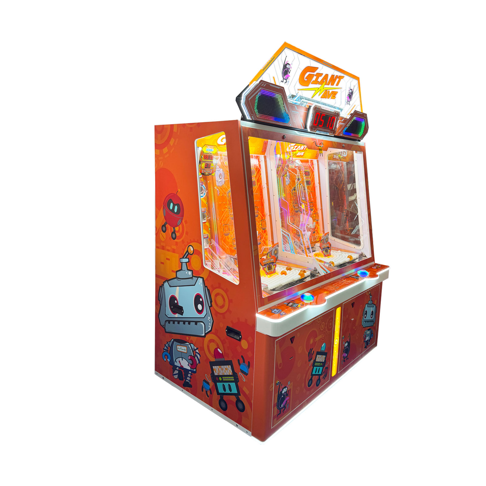 Lottery Redemption Ball Pusher Game GIANT AVE Coin-Op Arcade Machine