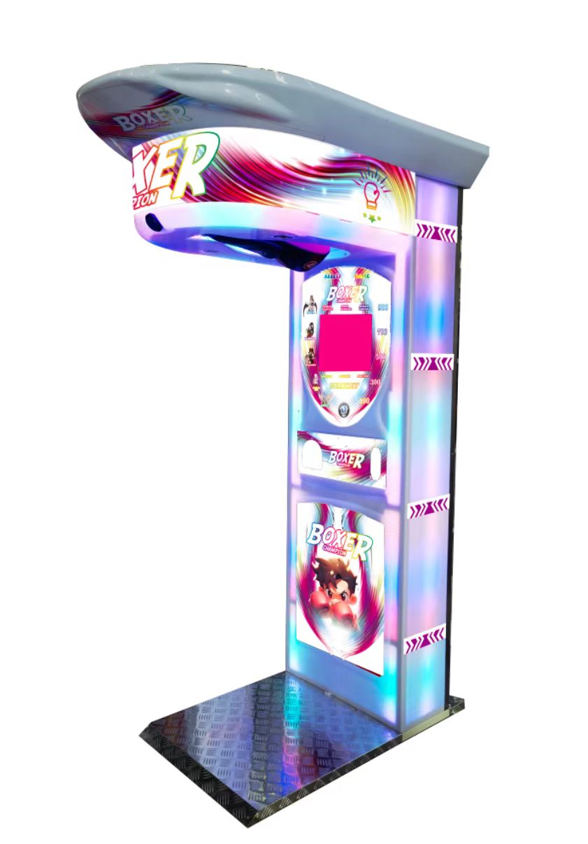 Champion Boxing Machine Indoor Sport Coin Operated Arcade Punching Game ...