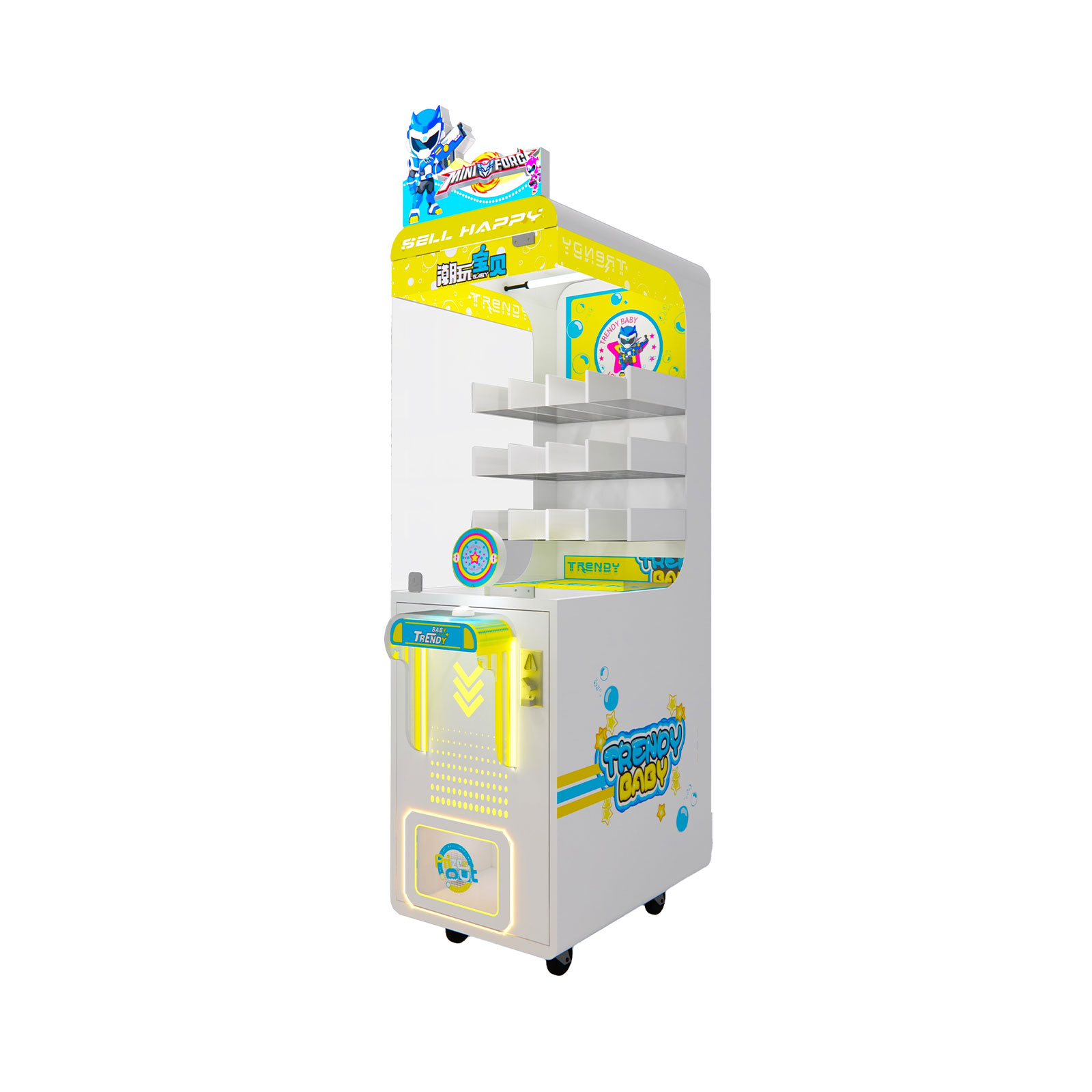 Prize Machine Arcade Trendy Play Baby Coin Operated Gift Game Machine