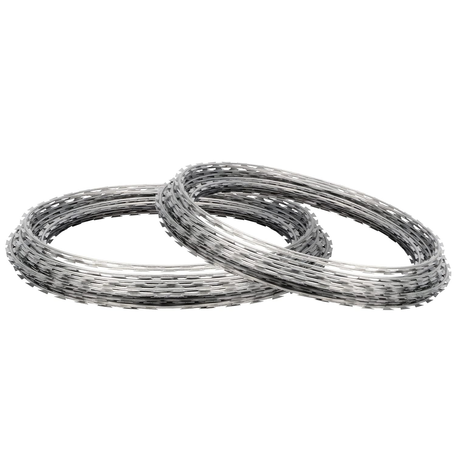HONYTA Razor Wire Galvanized Barbed Rope, Razor Ribbon Barbed Wire ...