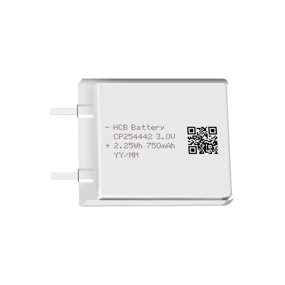 CP254442 3V 750mAh Battery Pouch cell - HCB Lithium Primary Battery