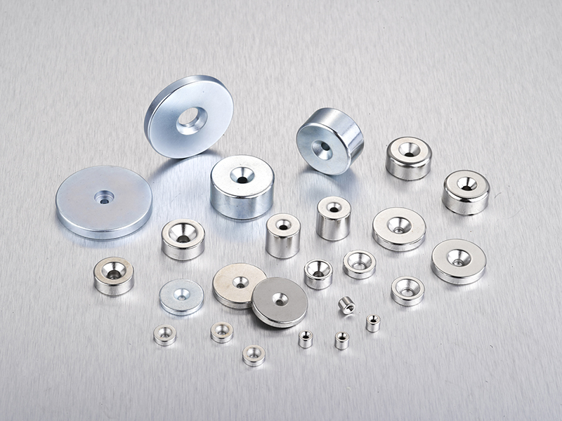 HIGH-PERFORMANCE NEODYMIUM COUNTERSUNK MAGNETS