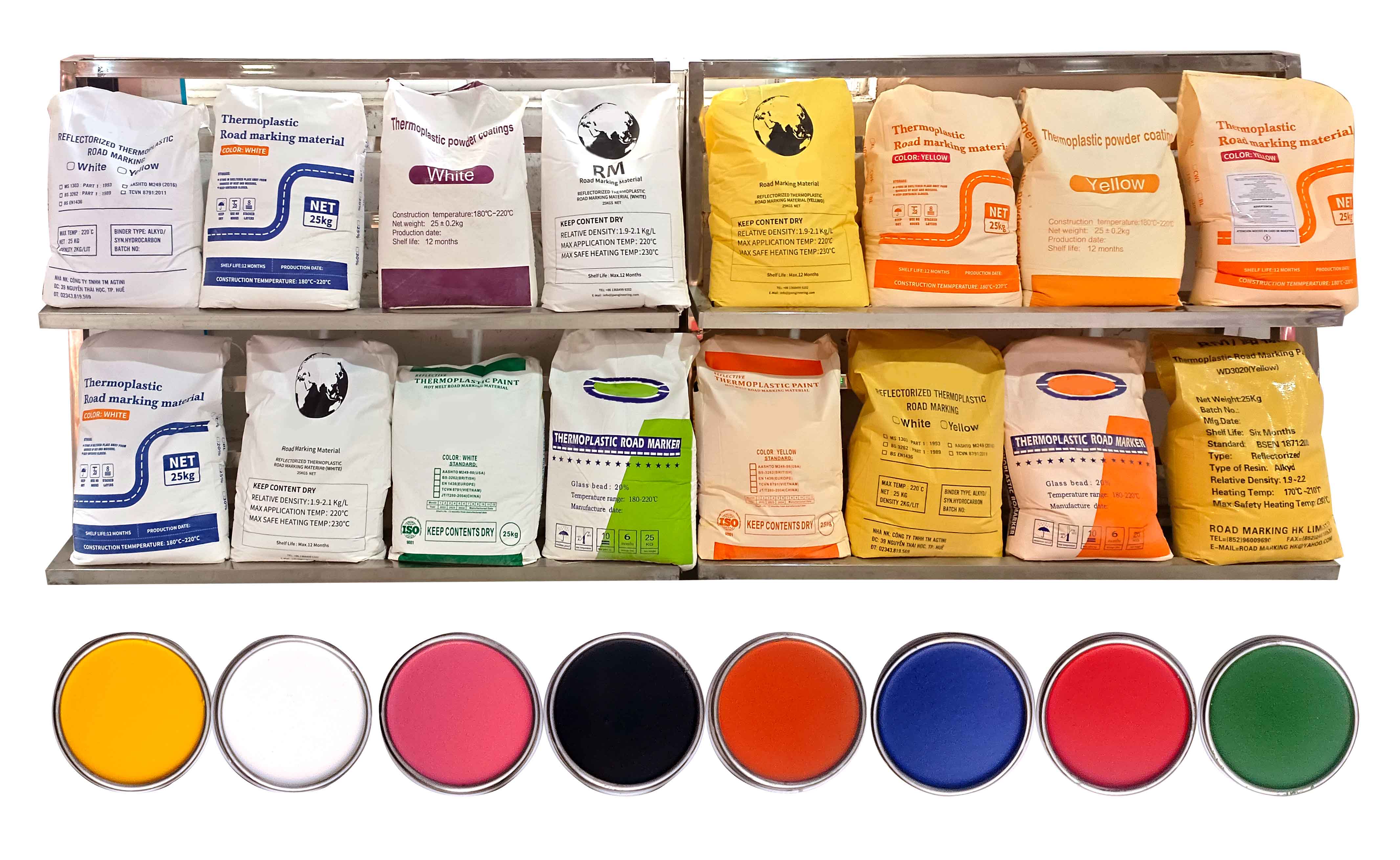 Fast delivery traffic road marking paint 25 kg Road sign paint coating ...