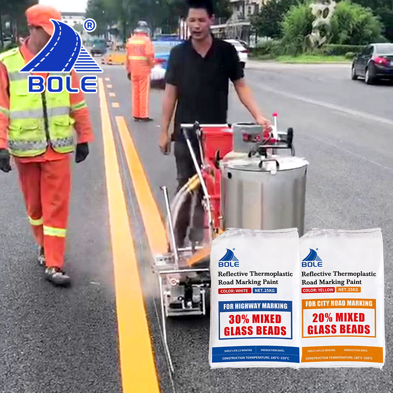 ISO factory reflective hot melt thermoplastic based road marking paint ...