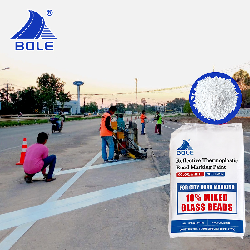 ISO factory reflective highway road paint hot melt road marking paint ...