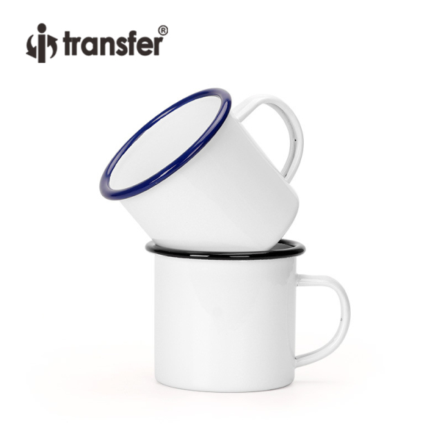 White Sublimation Enamel Mug