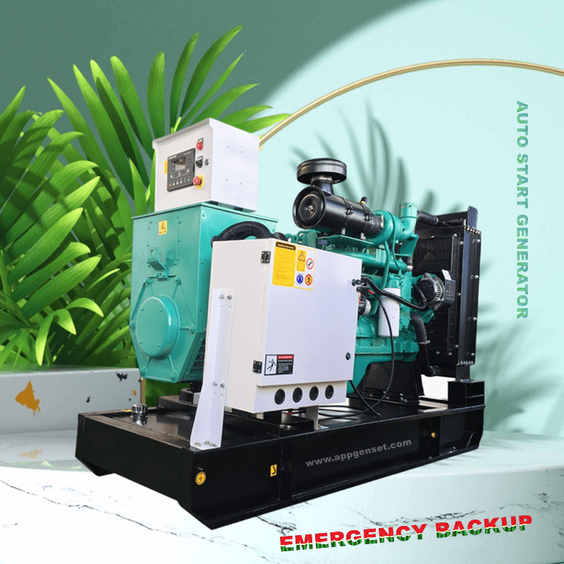 Emergency backup auto start generator