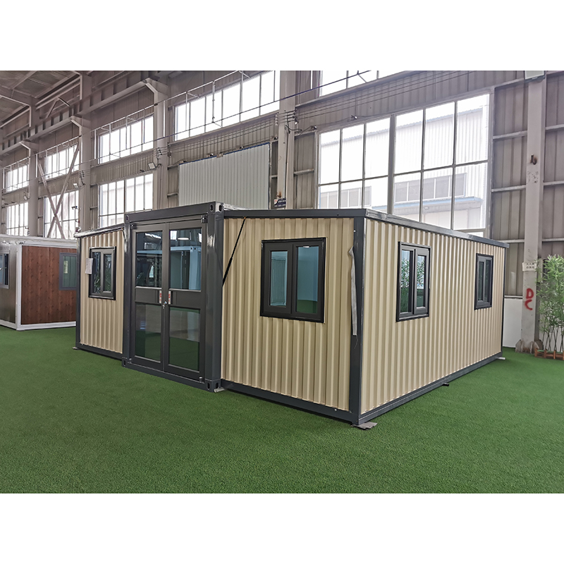 Collapsible Expandable Container House with Customized Exterior Cladding