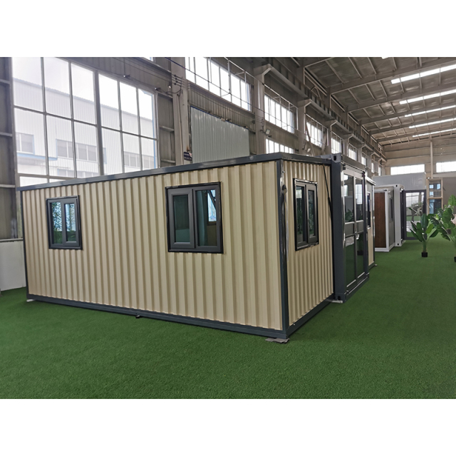 Collapsible Expandable Container House with Customized Exterior Cladding